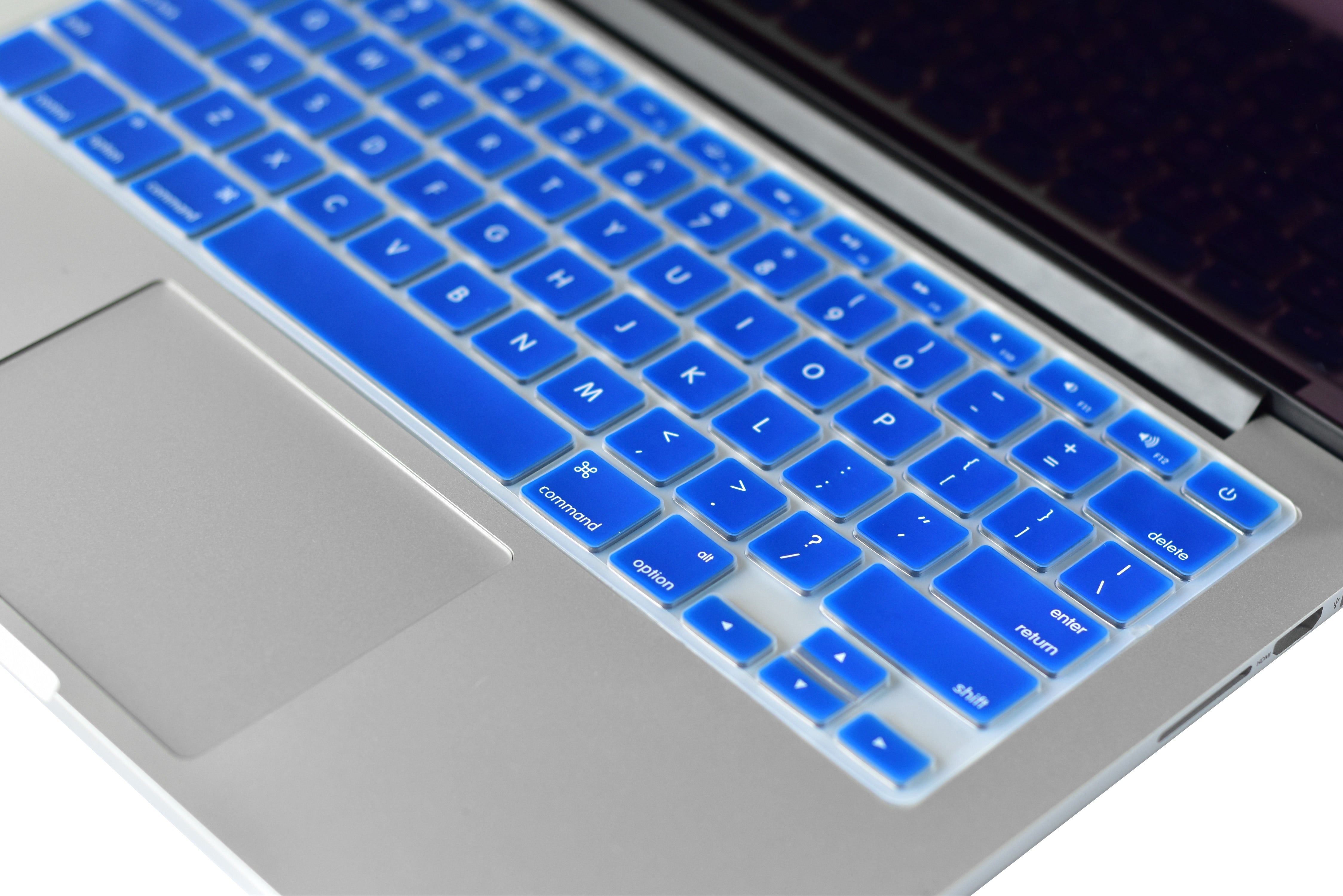 Pro 13" Retina Display (old model) Macbook Keyboard Protector in Royal ...