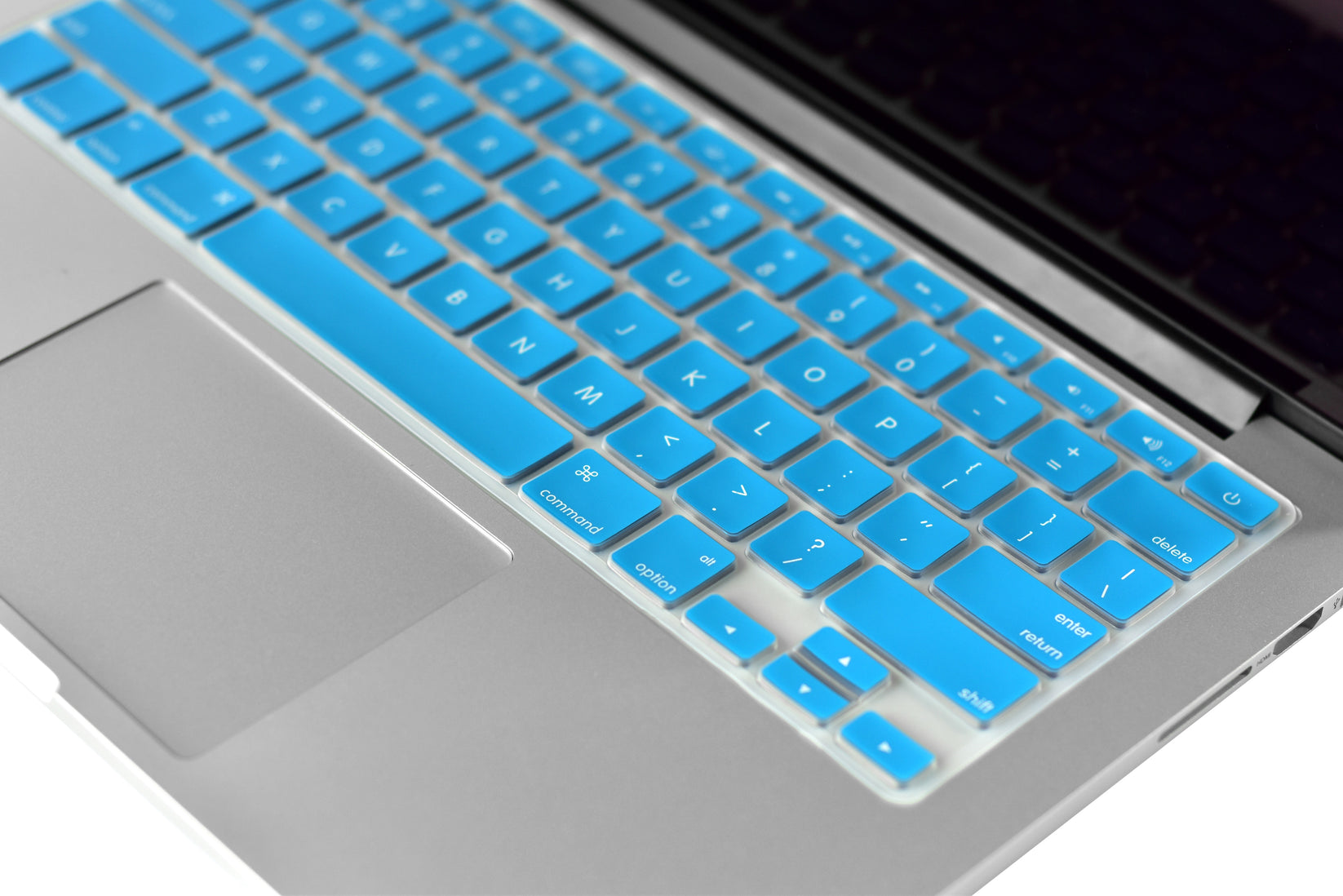 Air 11" Macbook Keyboard Protector in Sky Blue – Candy Shield